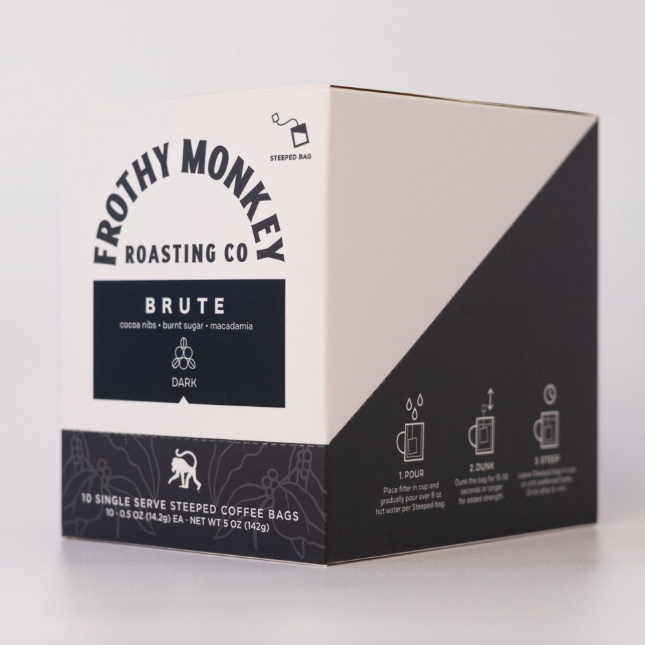 Brute Single-Serve Coffee – Frothy Monkey