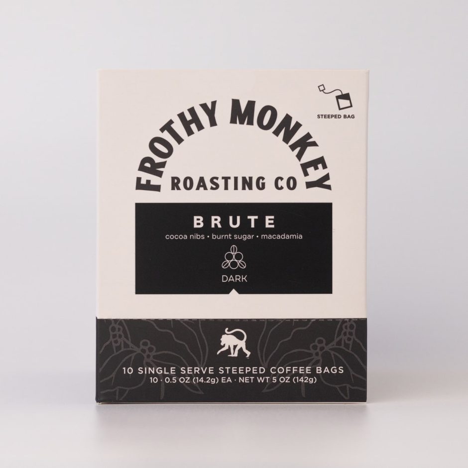 Brute Single-Serve Coffee – Frothy Monkey