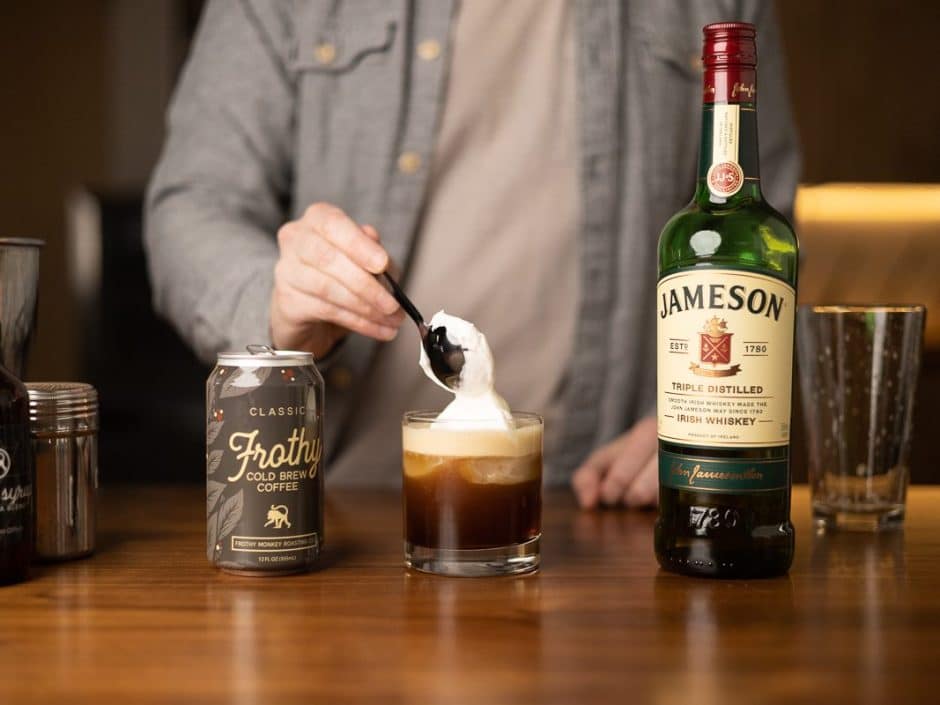Drink Recipe: Frothy Icy Irish Coffee – Frothy Monkey