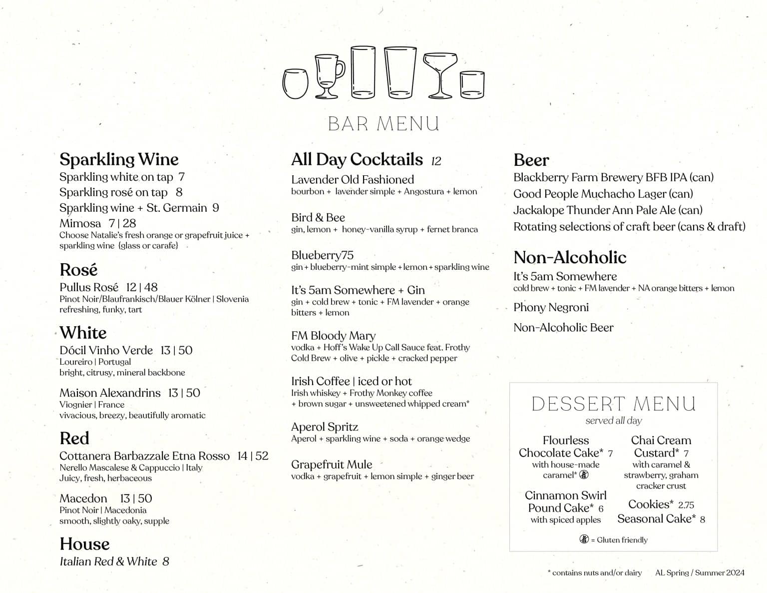 Frothy Monkey Food & Drink Menus – Frothy Monkey
